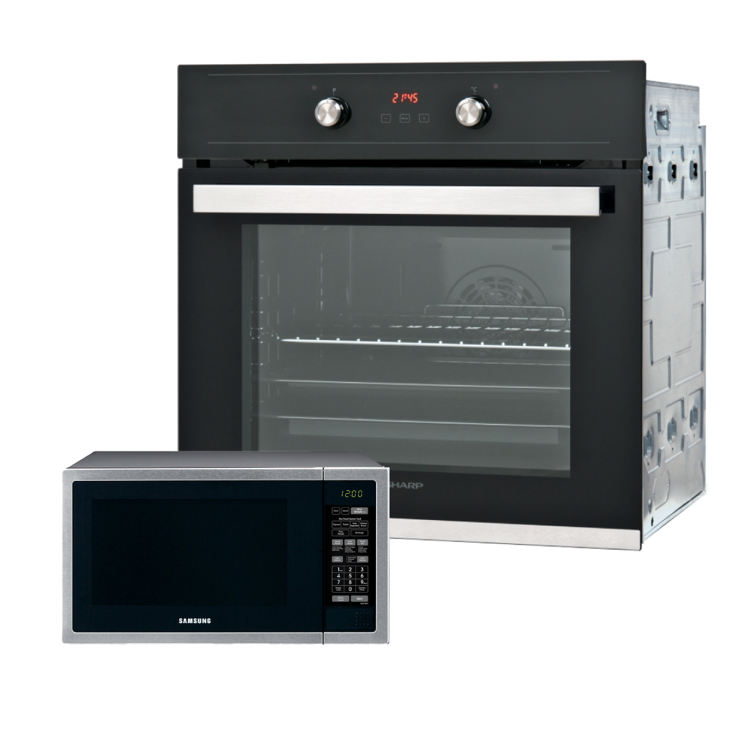 Microwave & Electric/Build in Oven