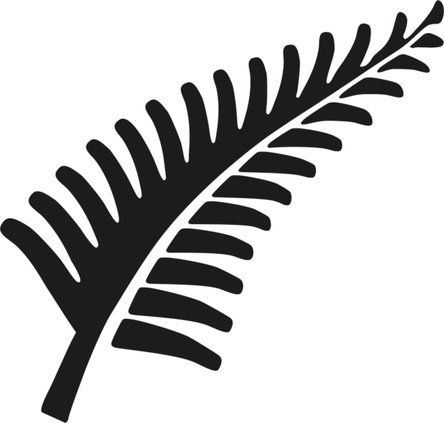 Silver Fern Vector & CAD artwork