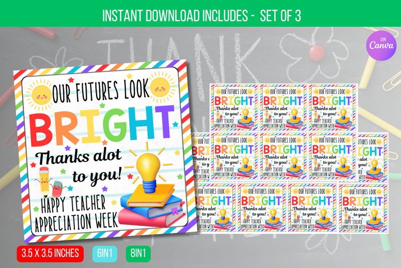 EDITABLE Future So Bright You're Gonna Need Shades Tag, End of the Year ...