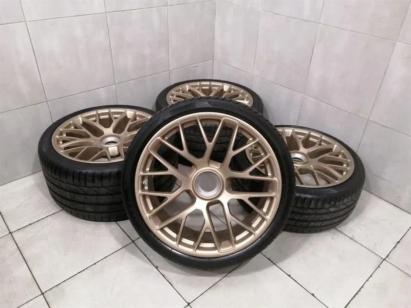 20 Porsche 911 991 GTS CENTER LOCK Alloy Wheel Set SET 99136216234 ...