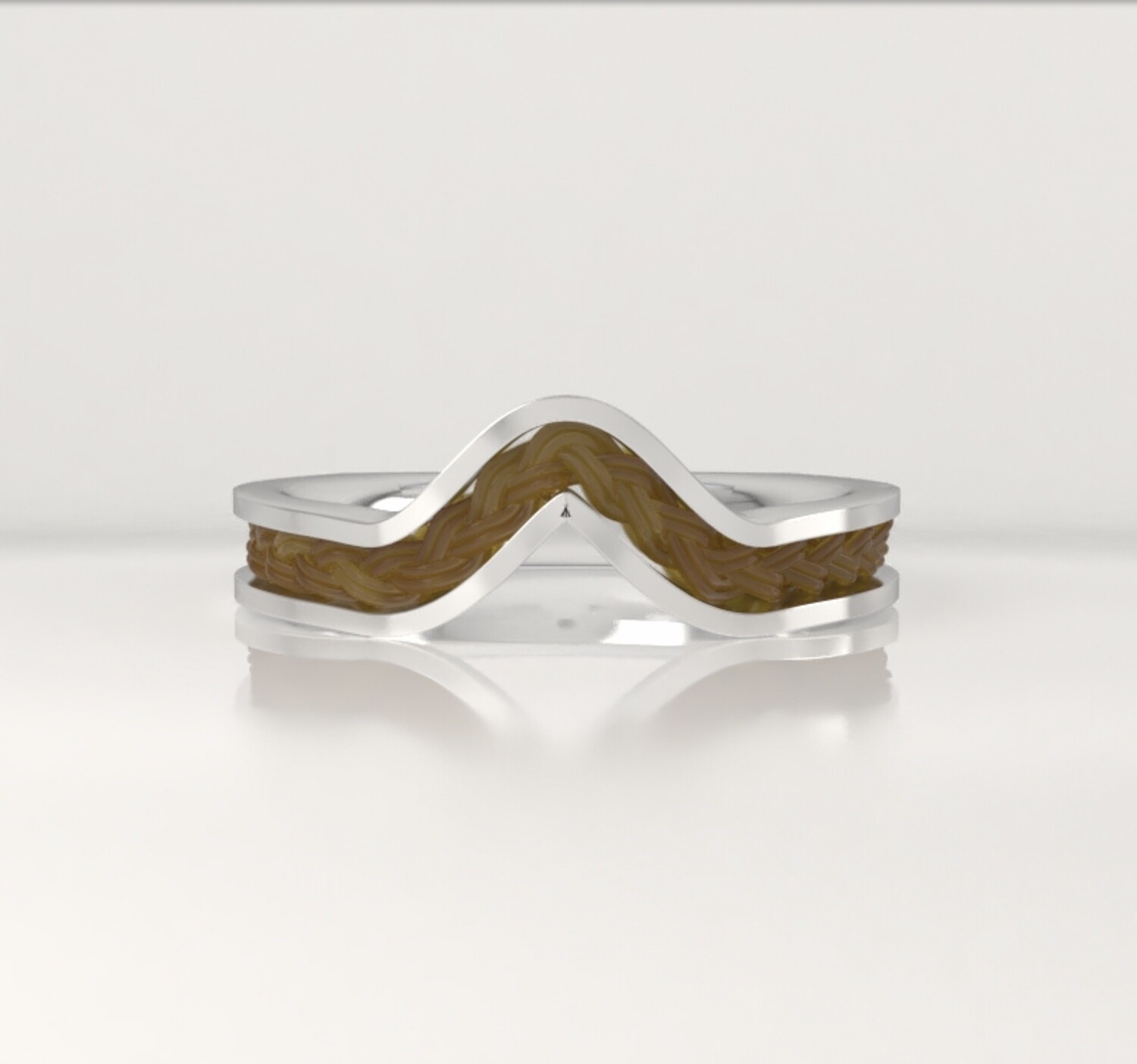 Wishbone channel pocket ring