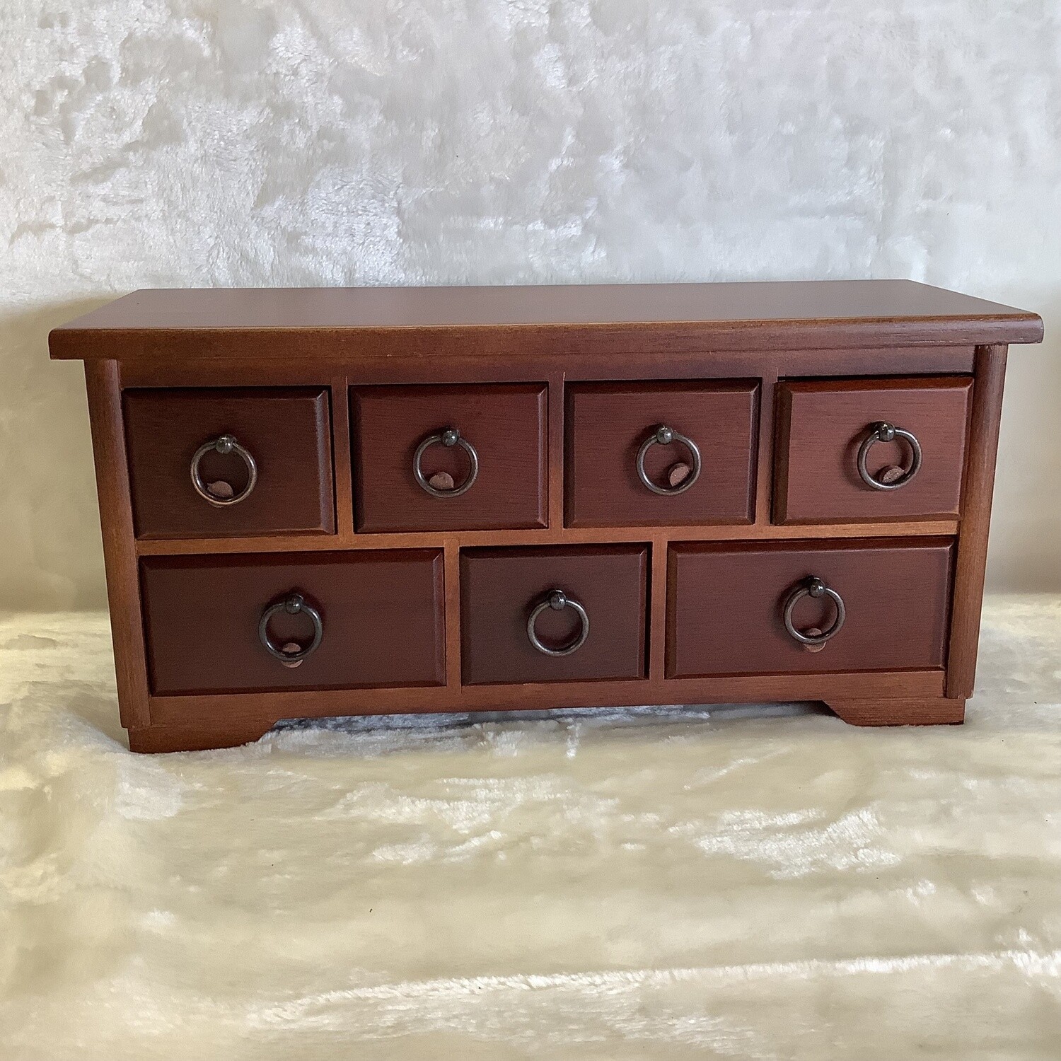 Target Dark Walnut Mission Bench Jewelry Box - RS3020