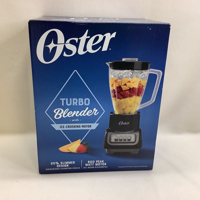 Oster Turbo 5-Speed Countertop Blender, Black 800W - RS4696