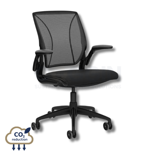 Used Humanscale - Diffrient World Chair - Black (36kg CO2e)