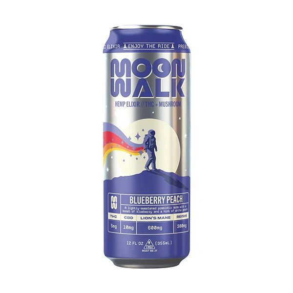 Moon Walk Microdosed THC + Mushroom Beverage | 10mg THC