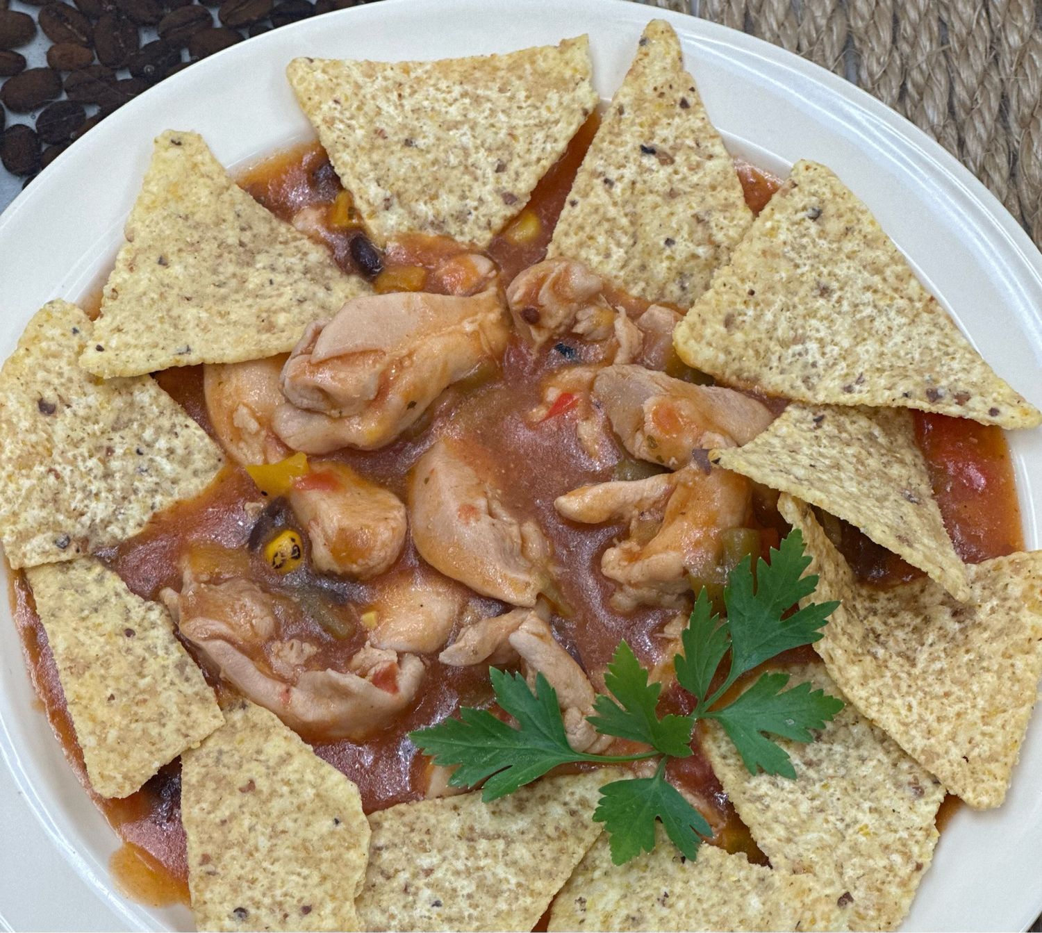 Just Peter’s Bistro Lunch Special: Chicken Sautéed with Fire-Roasted ...