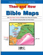 Map-Then And Now Bible Maps