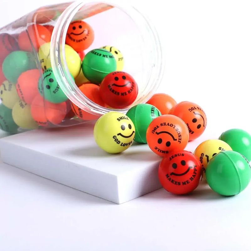 Bouncing Ball Smile God Loves You