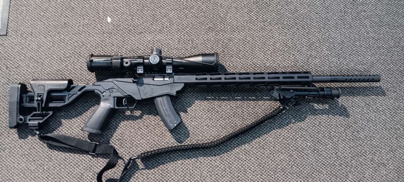 Consignment Ruger Precision Rimfire 22wmr 10shot with bipod and scope ...