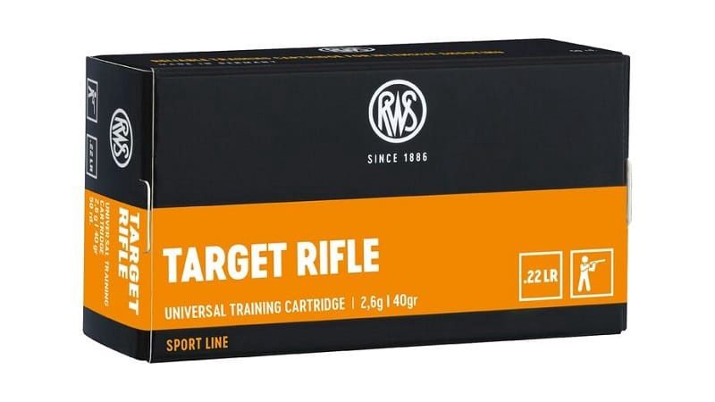 RWS 22LR Target Rifle 40gr LRN 50 Pack
