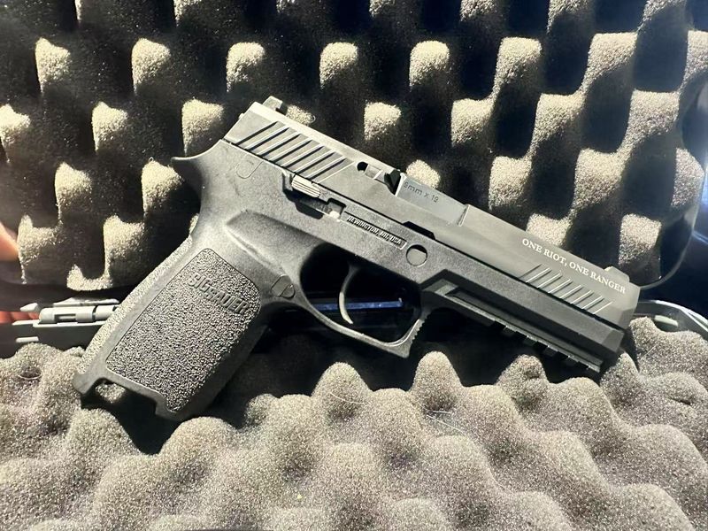 Consignment Used Sig Sauer P320 Texas Rangers Edition 9mm / SN: TXR06187