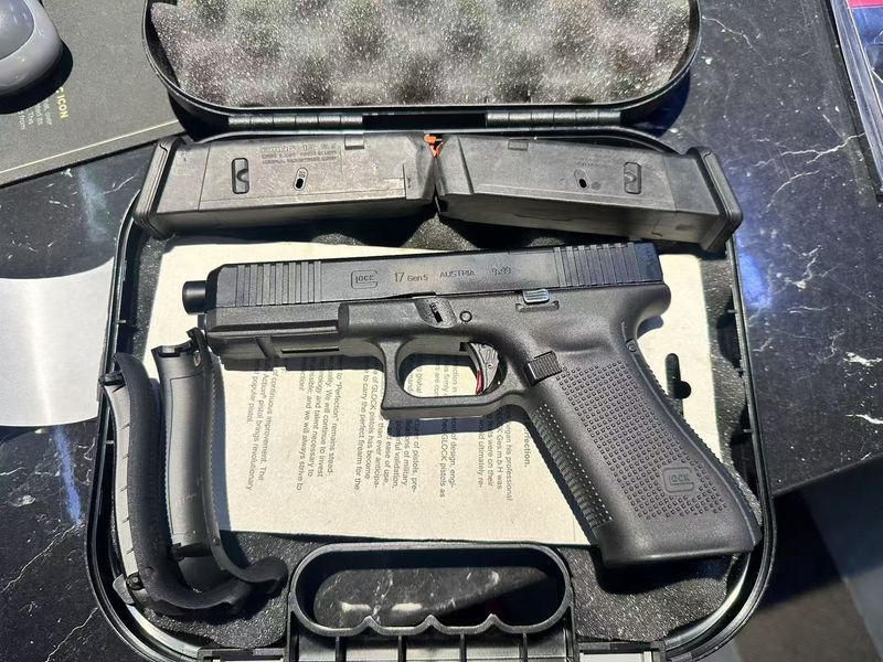 Used Glock 17A Gen5 MOS 9MM With Zev Trigger Kit - SN: BSFV546