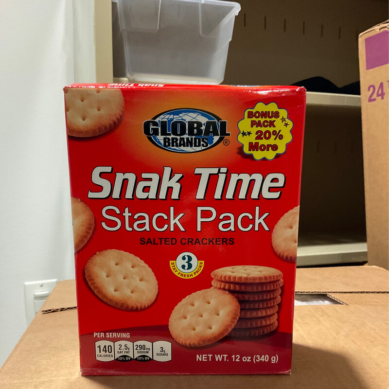 Snak Time Stack Pack Crackers