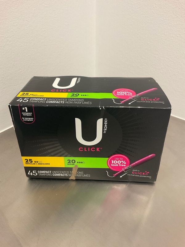 U Click Super Tampons Uncented