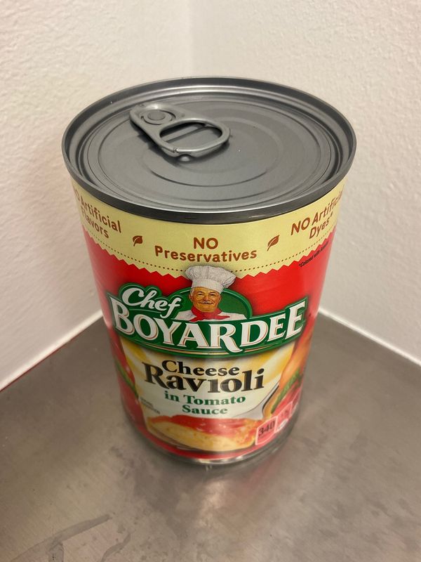 Chef Boyardee Cheese Ravioli