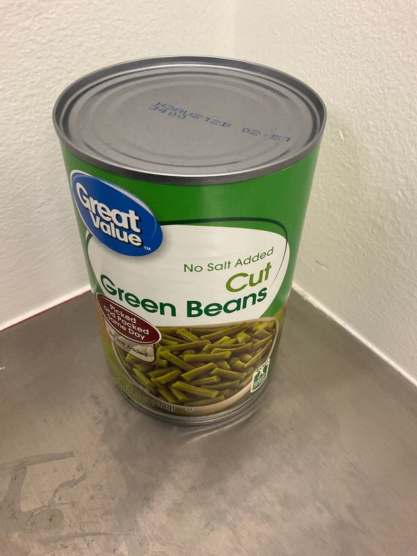 Great Value Cut Green Beans No Salt Added