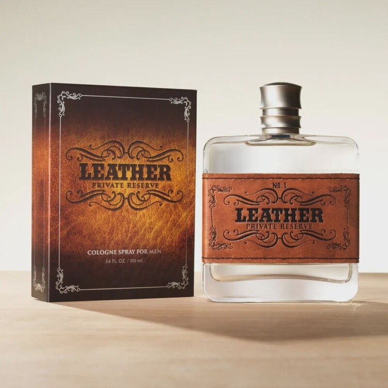 MENS LEATHER PRIVATE RESERVE COLOGNE