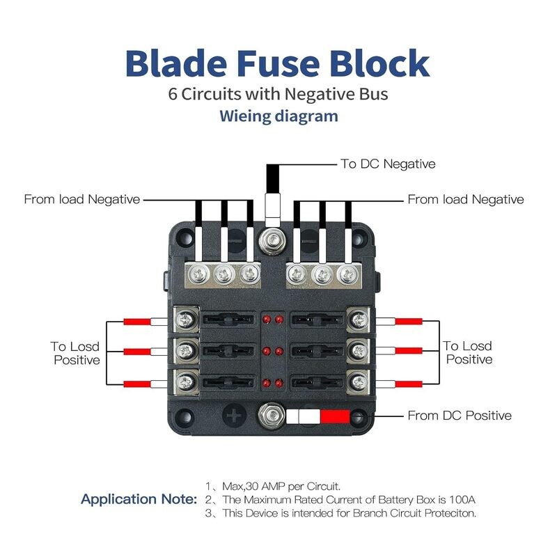 6 way fuse box