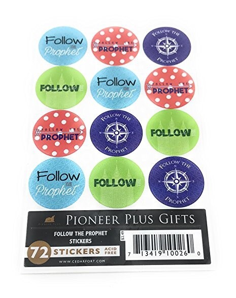 Follow the Prophet stickers