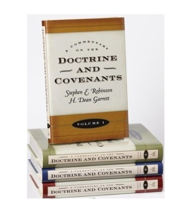 Commentary on the Doctrine and Covenants 4-vol set