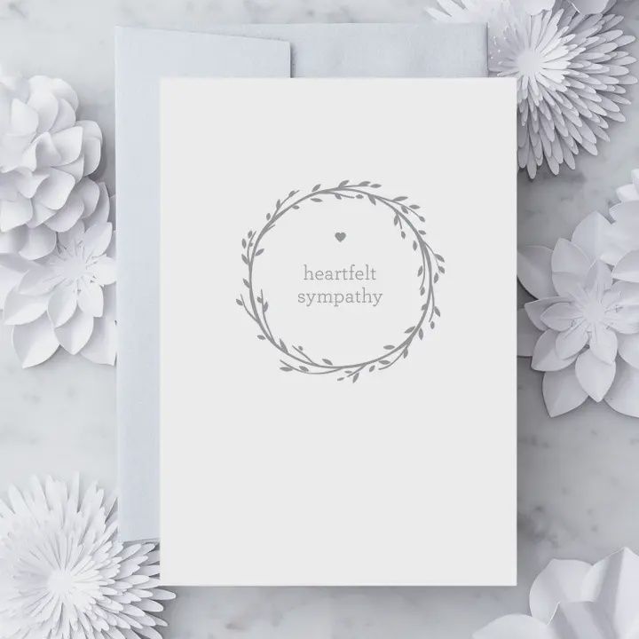 Heartfelt Sympathy Card