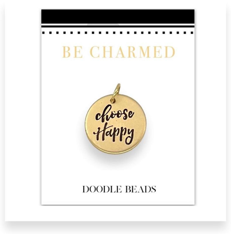 Choose Happy Charm