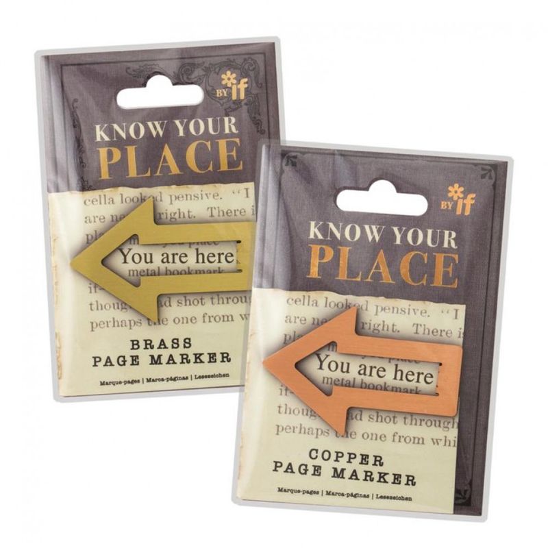 Know Your Place Bookmark