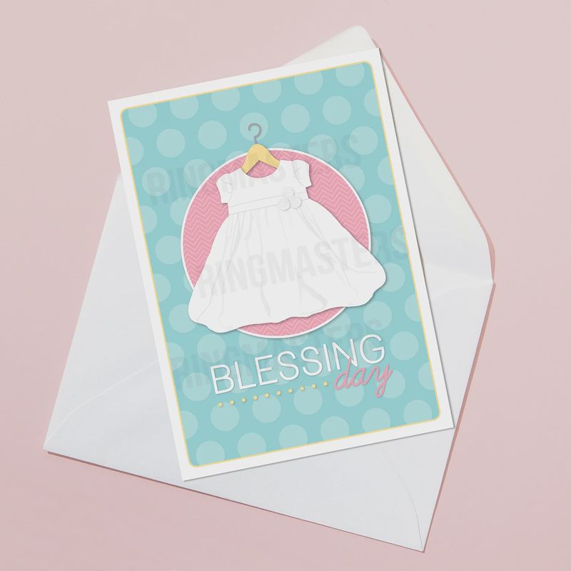 Blessing Day Card Girl