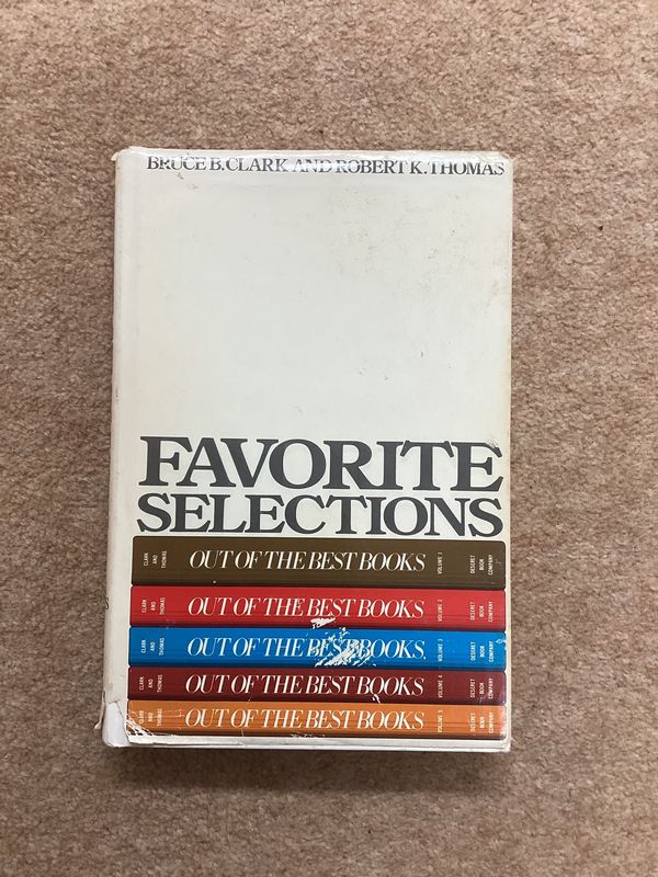 ***PRELOVED/SECOND HAND*** Favorite Selections from "Out of the Best Books"
