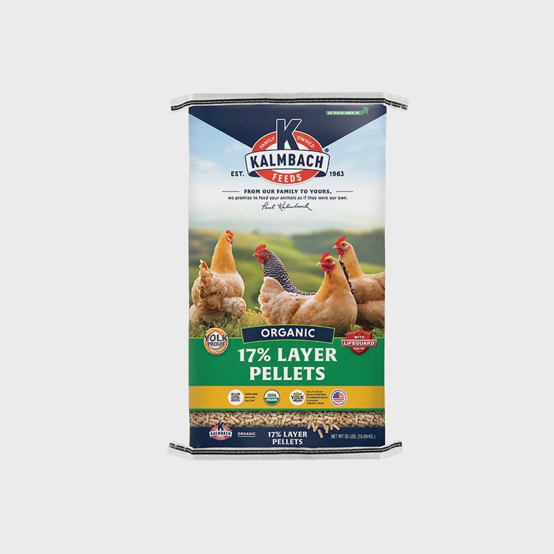 Organic Layer Pellets 17% (K) 35lb