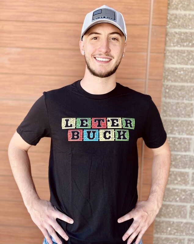 Men's Pendleton Round-Up Let 'er Buck Chutes Tee