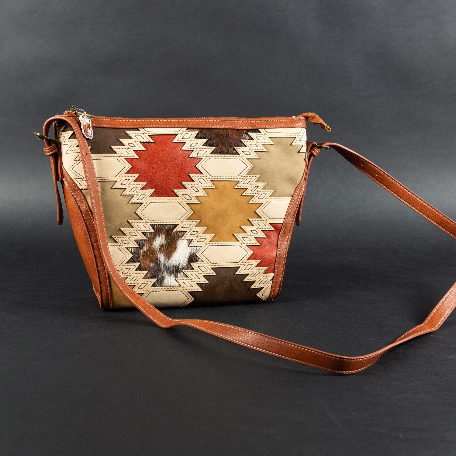 Pendleton Round-Up Diamond Aztec Bucket Bag