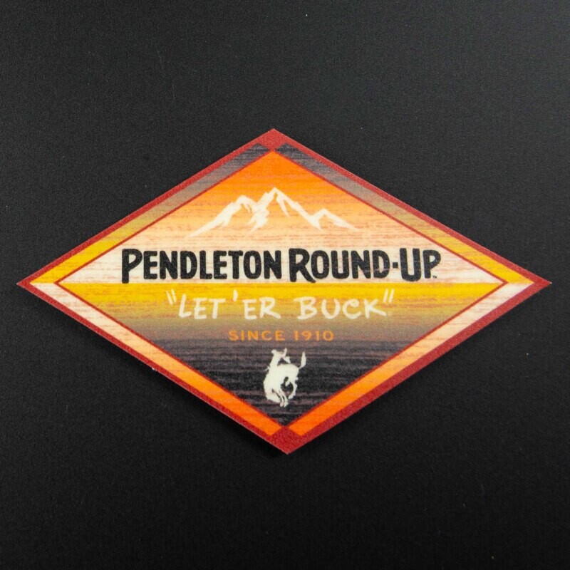 Pendleton Round-Up Stickers and Patches