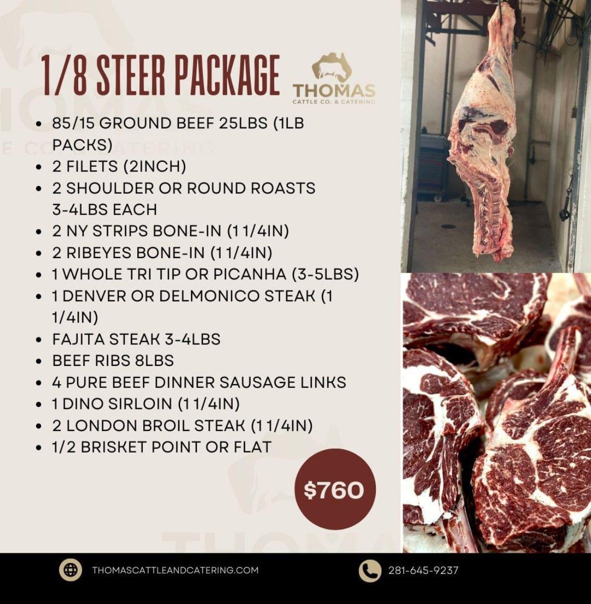 Houston Farm to table Beef Prices and Cuts | Order Online and Near You