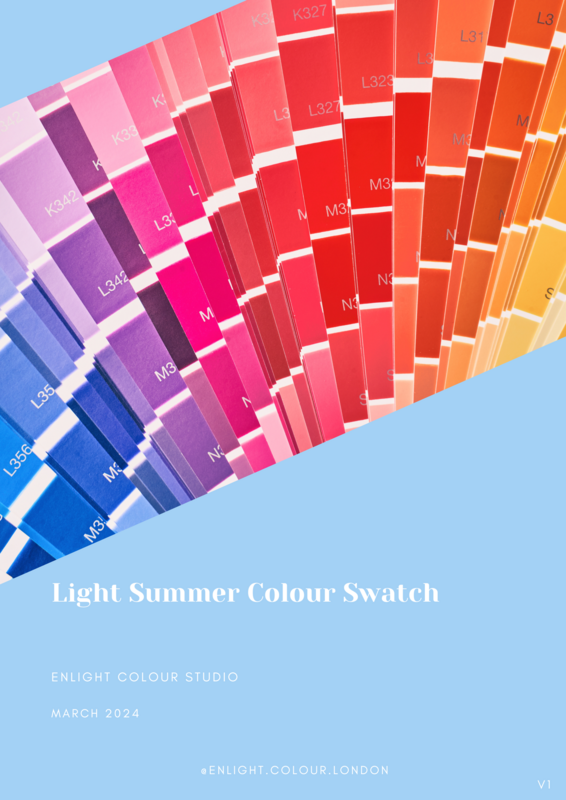 Light Summer Digital Colour Swatch