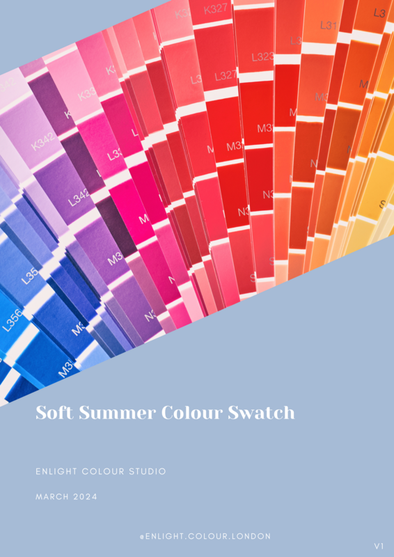 Soft Summer Digital Colour Swatch