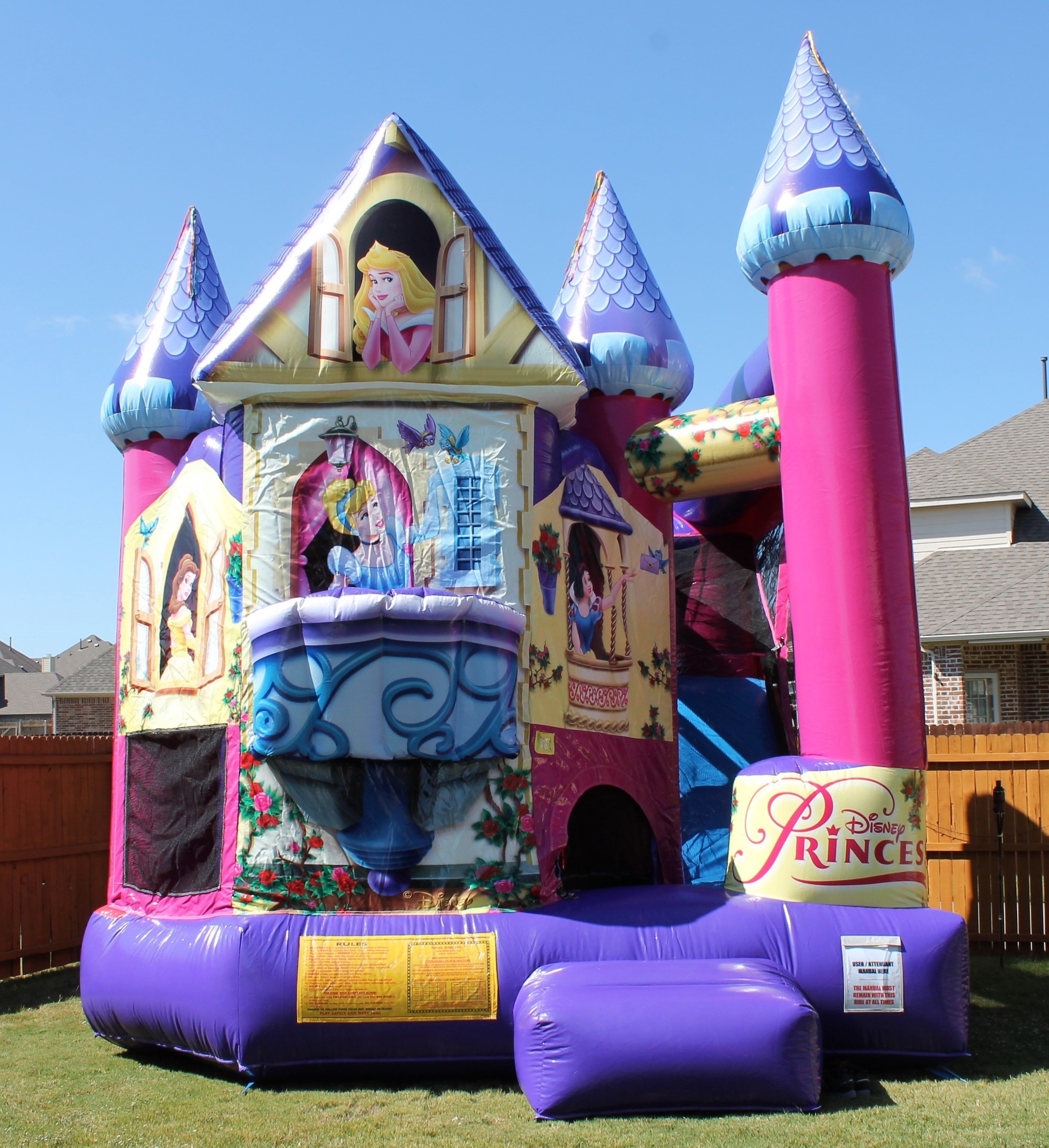 Backyard Disney Princess Combo 3d Combos Home All Puffed Up