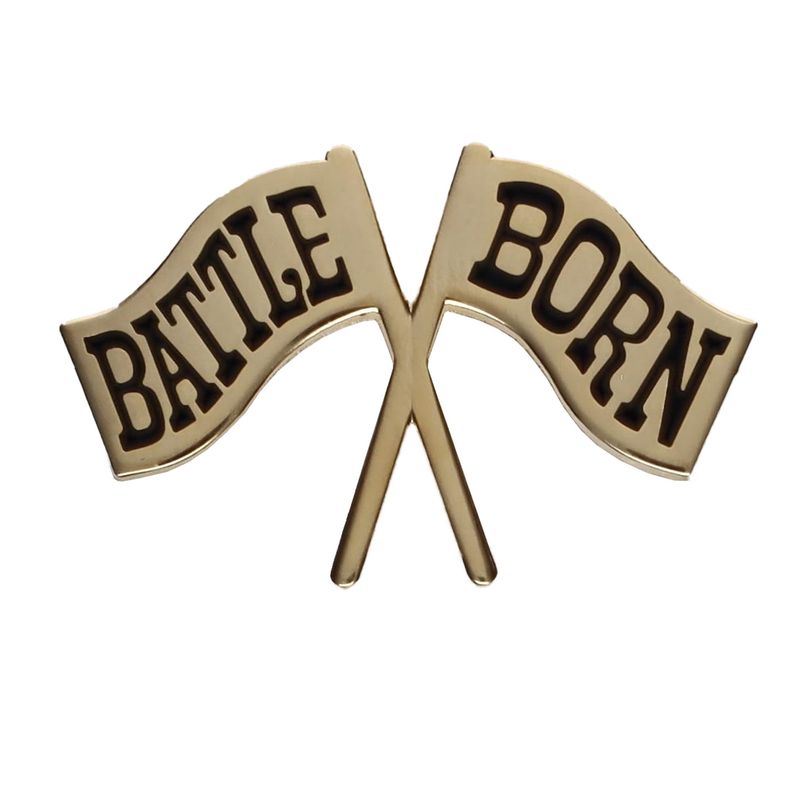 Battle Born Flag Pin