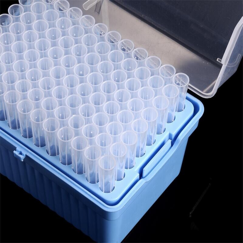 Biologix Universal Pipet Tips-1000μl Long, L: 89mm, 96 Pieces/Rack, 6 ...