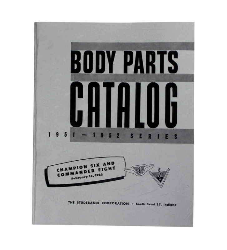 1951 1952 CAR BODY MANUAL