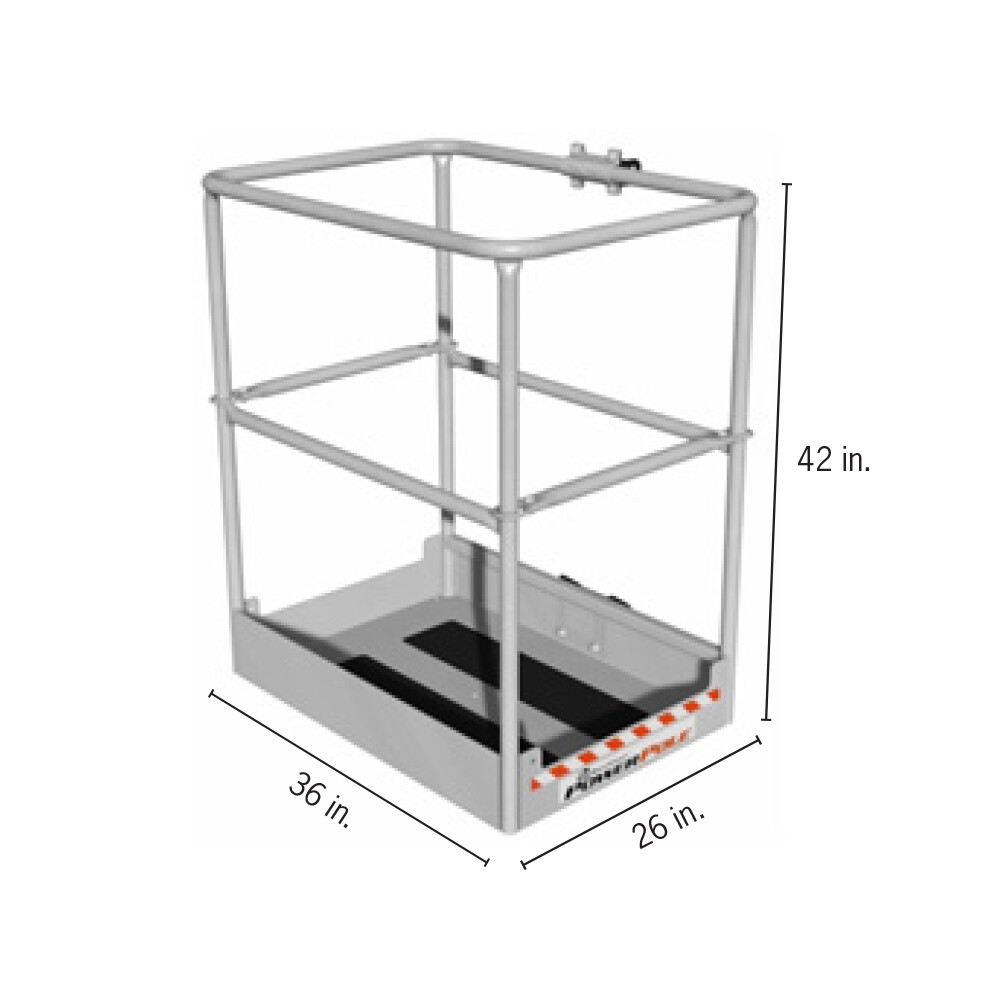 Shop - Ladders & Things - POWERPOLE SINGLE PERSON PLATFORM