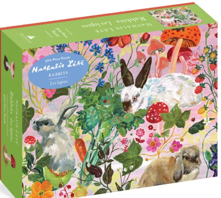 Rabbits 500-Piece Puzzle