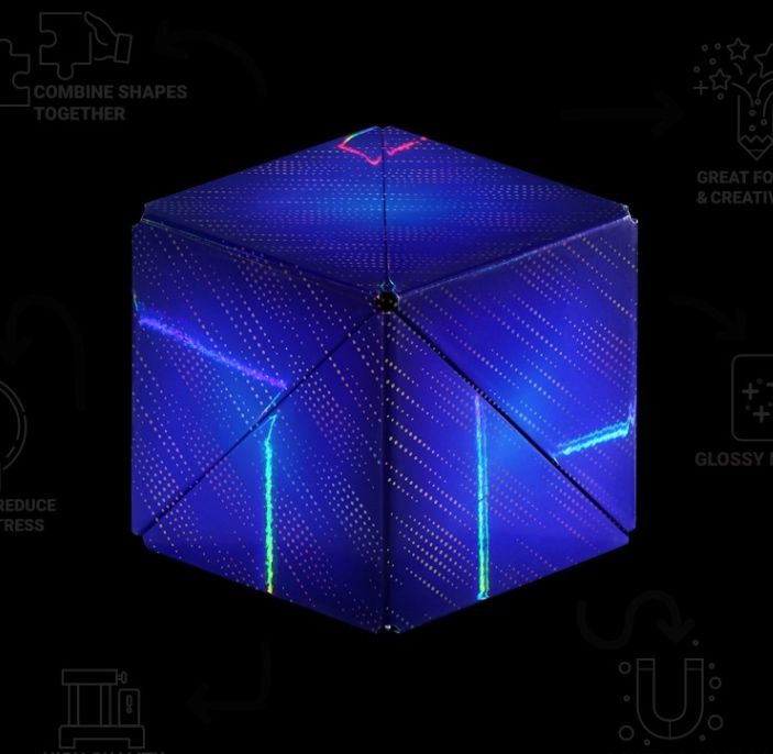 Shashibo Shape Shifting Box Holographic Series - Vapor
