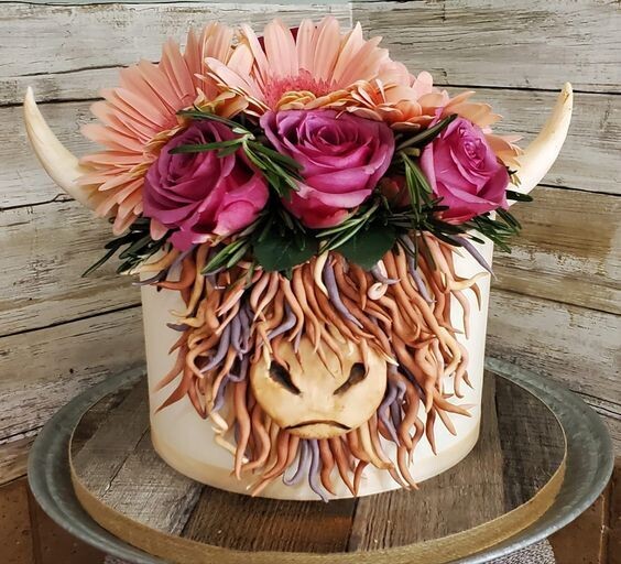 Highland Cow Cake