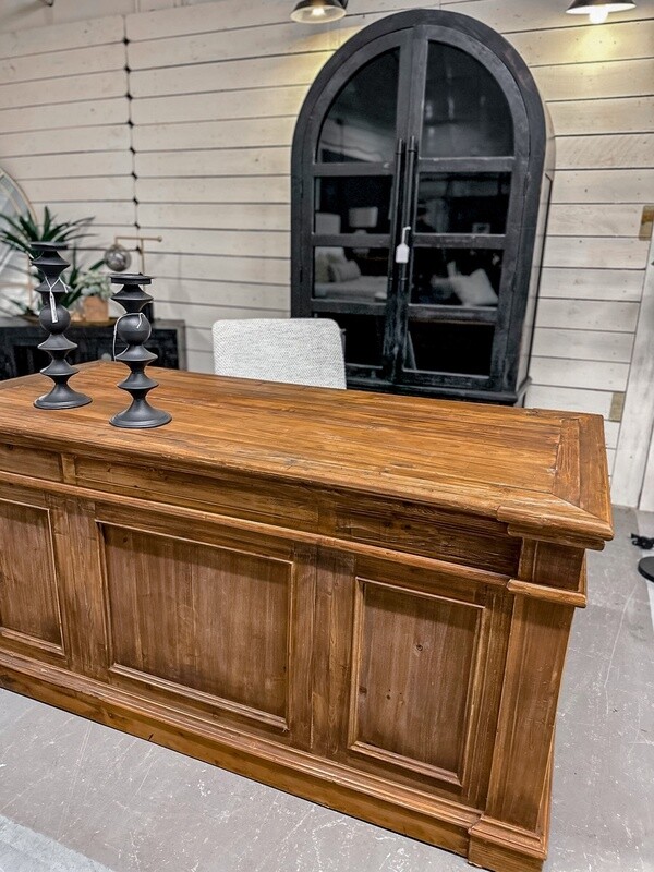 Reclaimed Pine Executive Desk Reclaimed Pine Executive Desk