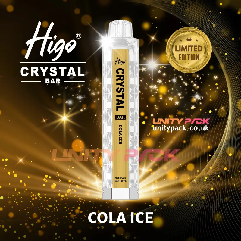 Higo Crystal Bar Cola Ice 20mg 600 Puffs