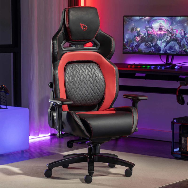 DPS PRO Bravent Elite Gaming Chair Colour: Red