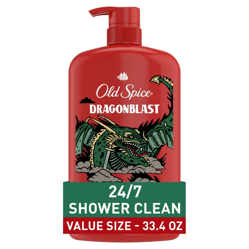 OLD SPICE DRAGONBLAST BODY WASH987 mL
