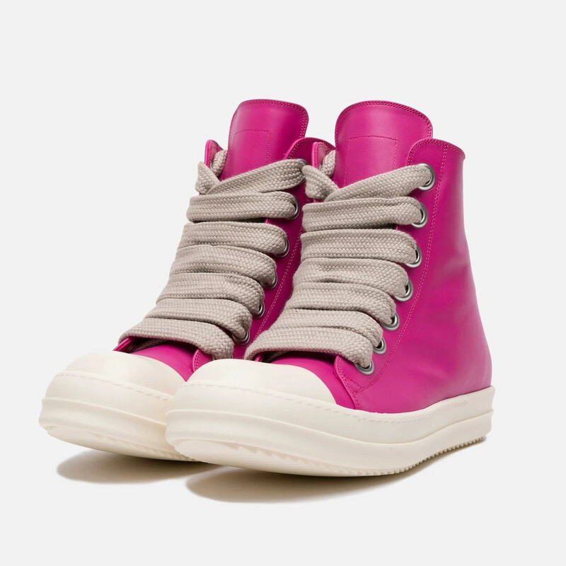 RICK HIGH TOPS - PINK JUMBO LACE