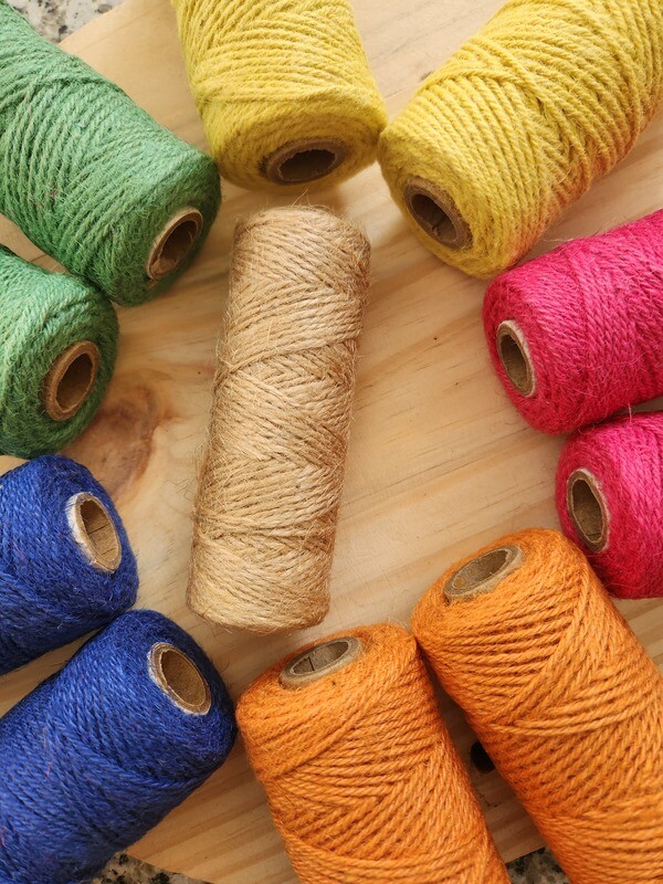 1mm Jute Thread – 50m | Perfect for DIY, Packing & Crafts